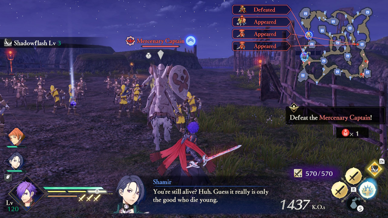 Mercenary Complications Paralogue Guide - Fire Emblem Warriors: Three ...