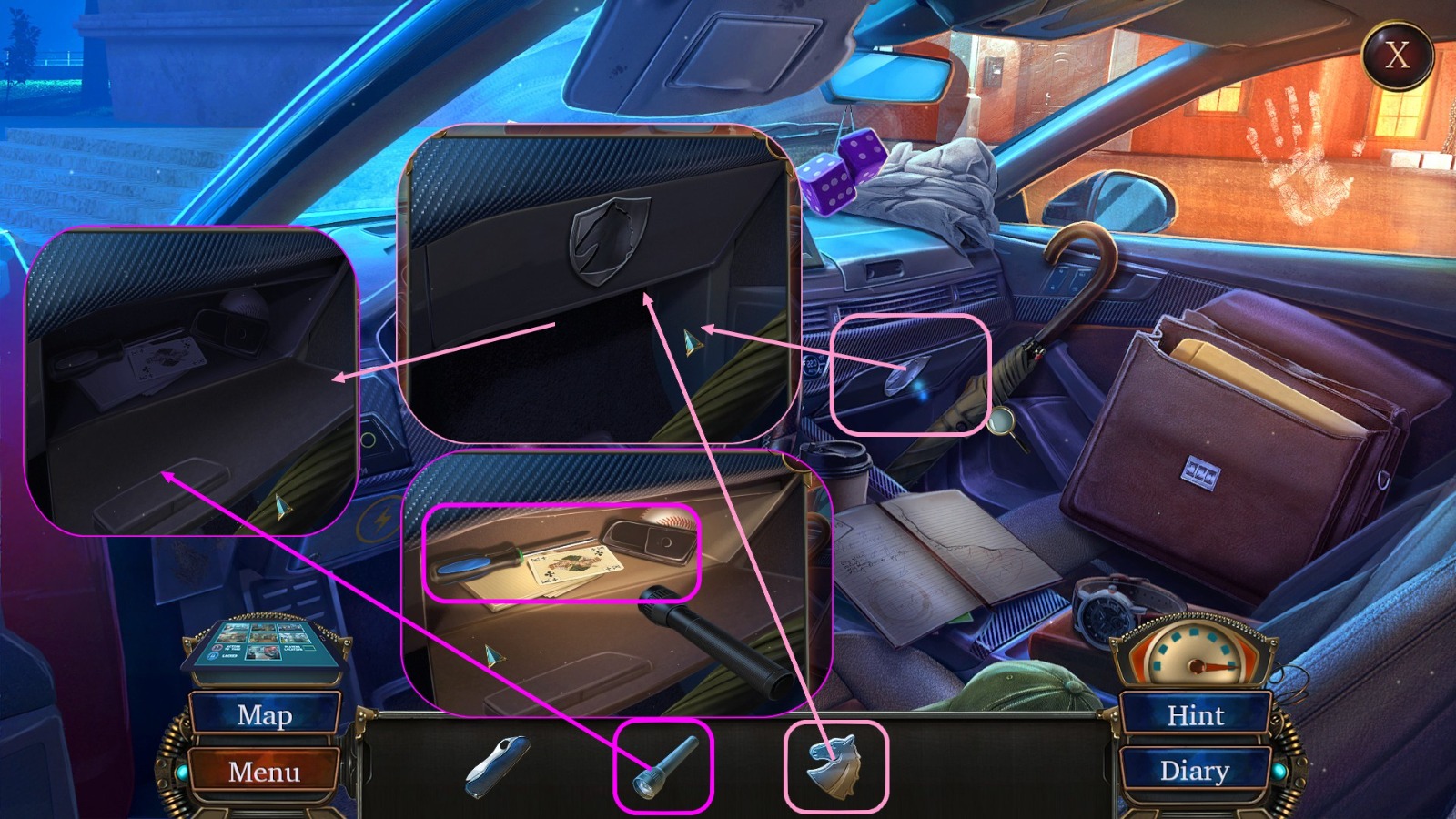 Hidden Objects Scene (Main Story) - Family Mysteries 3: Criminal ...