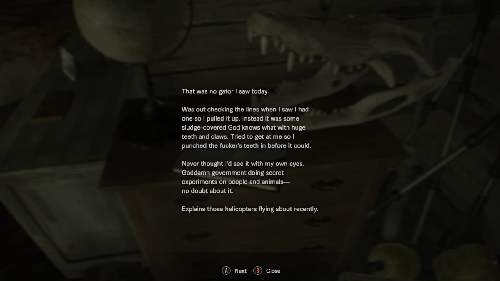 RE7 End of Zoe - Files Location Guide - Resident Evil 7 biohazard - End ...