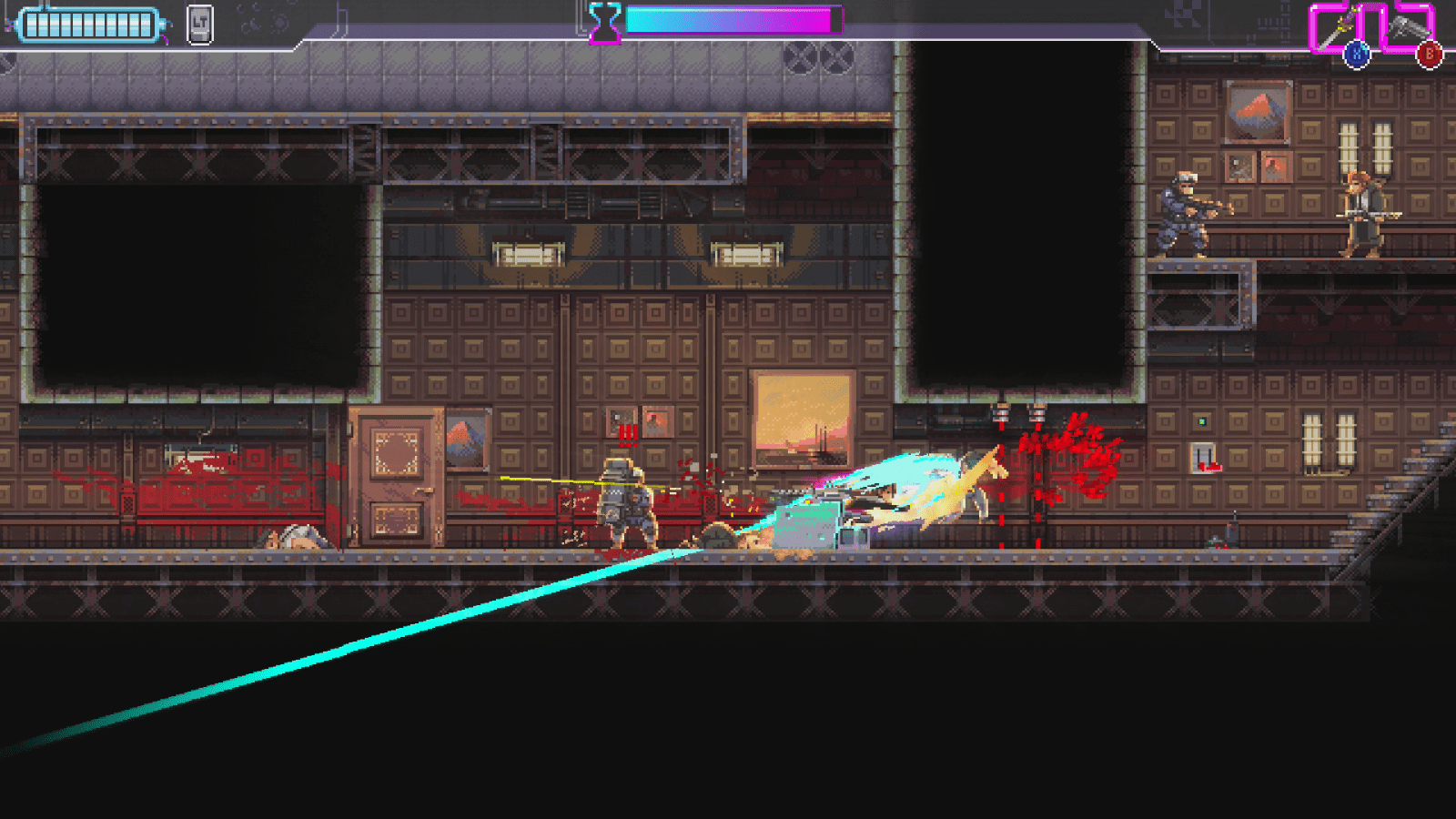 Bunker - Part 2 - Katana ZERO Walkthrough - Neoseeker