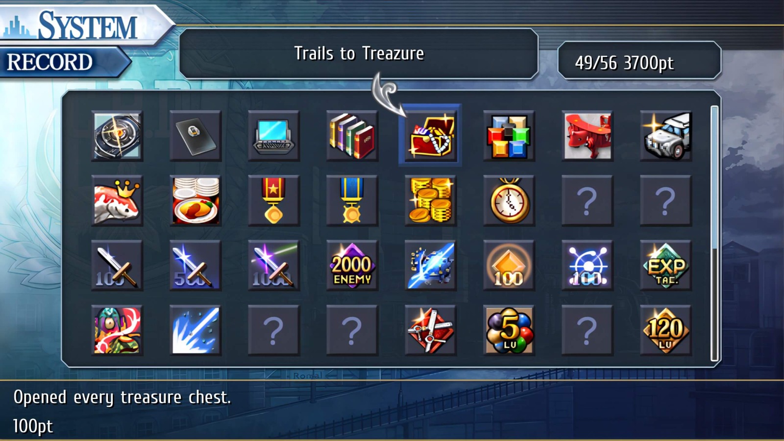 Trophy/Achievement Guide - The Legend of Heroes: Trails to Azure ...