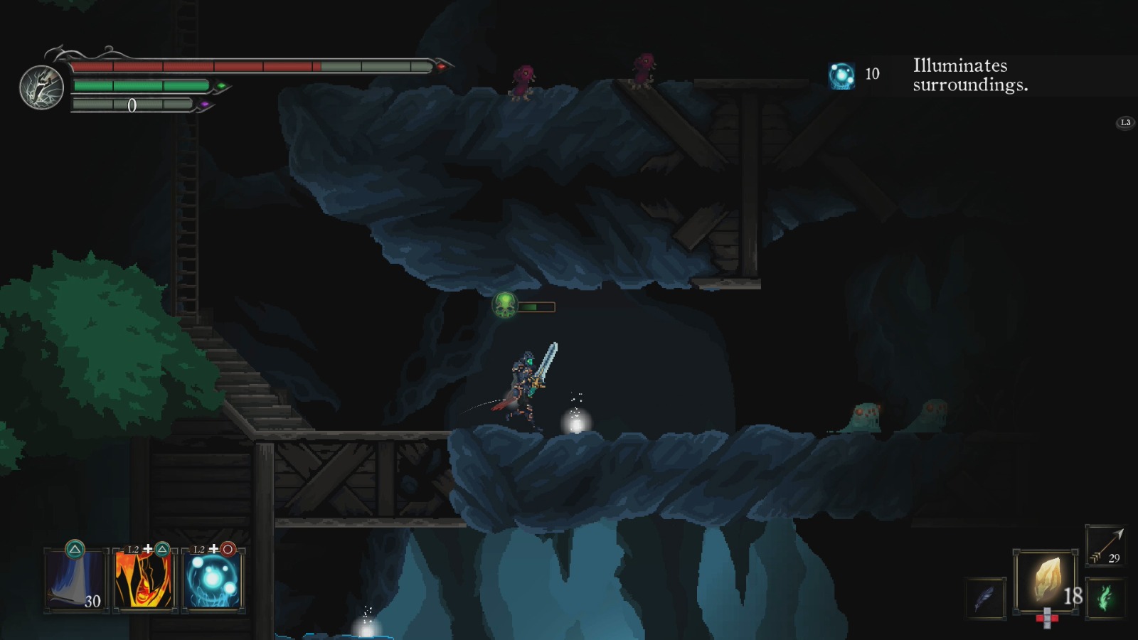 Darkness Falls - Death's Gambit: Afterlife Walkthrough - Neoseeker