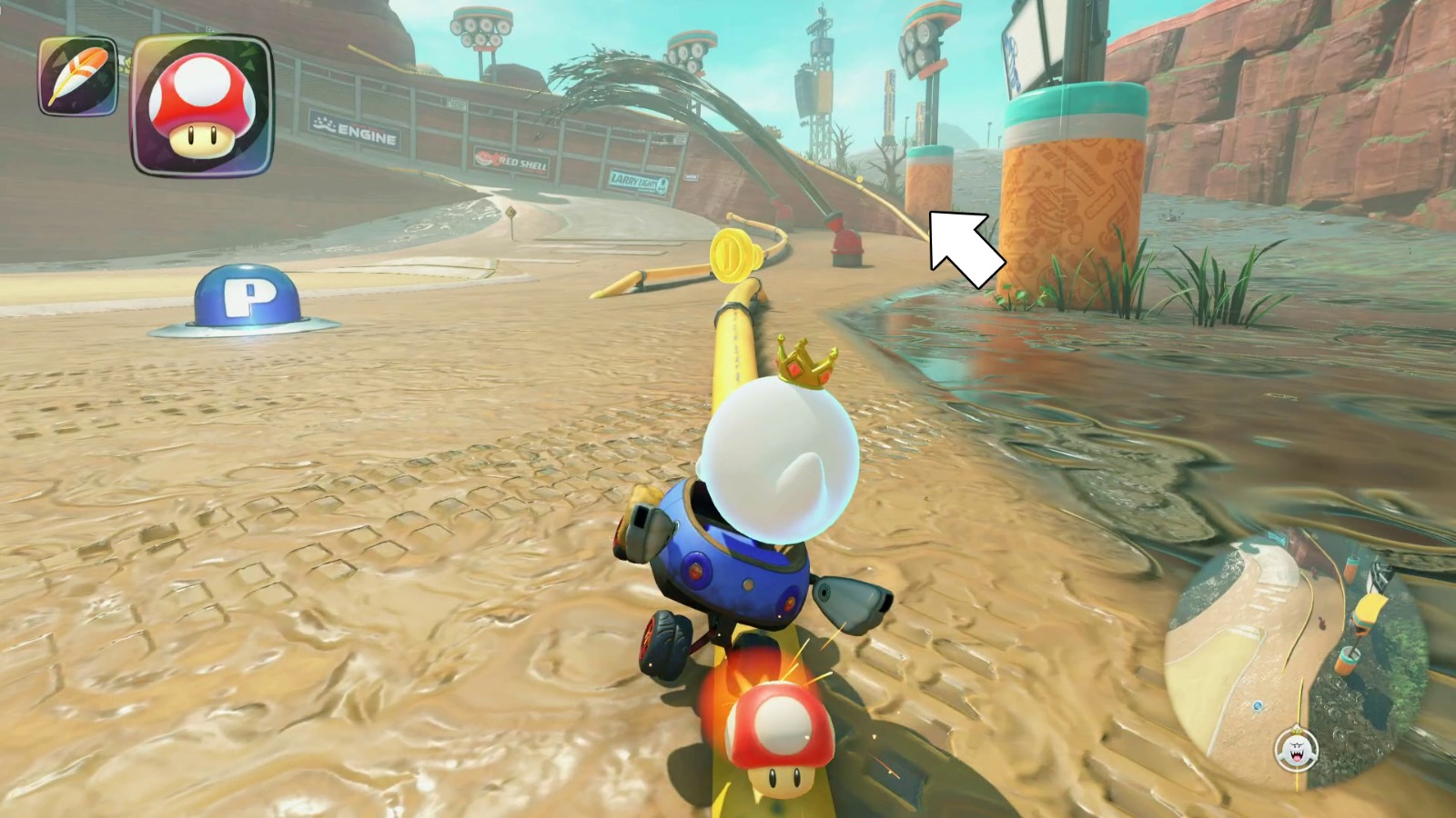 Choco Mountain Hidden ? Panel Locations - Mario Kart World Walkthrough ...