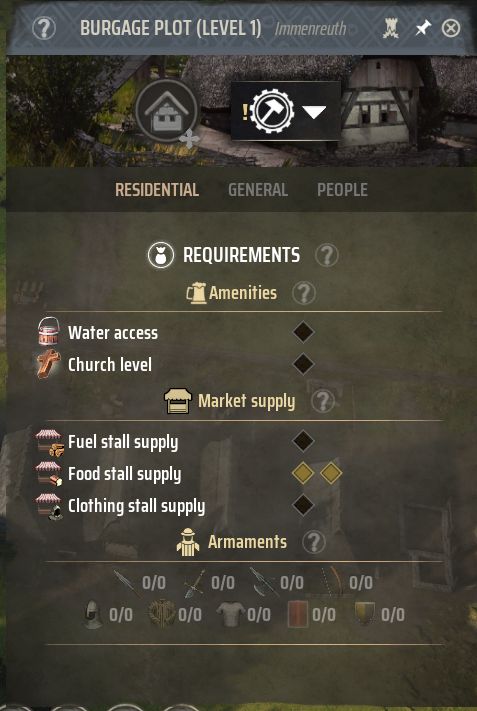 Manor Lords - A Guide to Burgage Plots and Workshops - Neoseeker