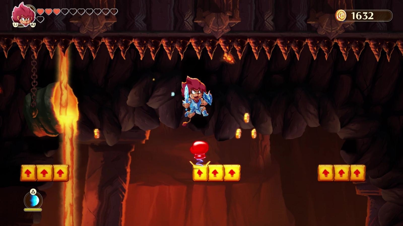 The Volcano - Monster Boy and the Cursed Kingdom Walkthrough - Neoseeker