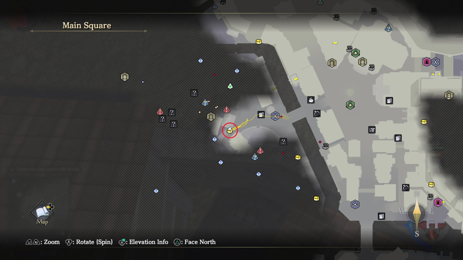 Ys IX: Monstrum Nox - Main Square Walkthrough - Neoseeker