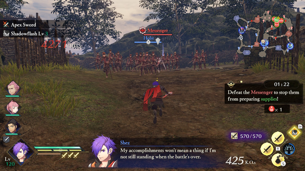 Chapter 9: Defend the Border Stronghold Guide - Fire Emblem Warriors ...