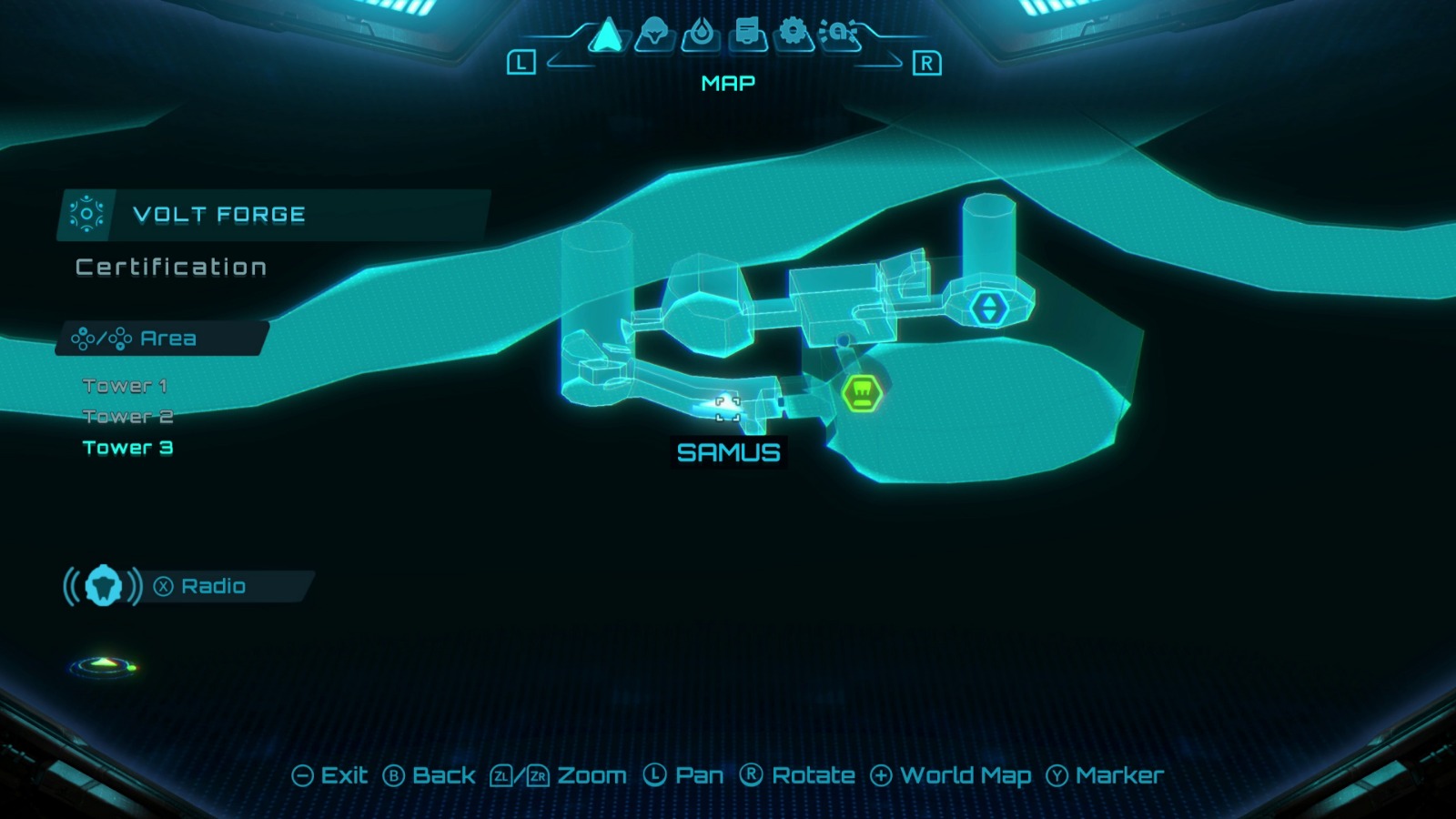 Volt Forge - Tower 3 - Metroid Prime 4: Beyond Walkthrough - Neoseeker