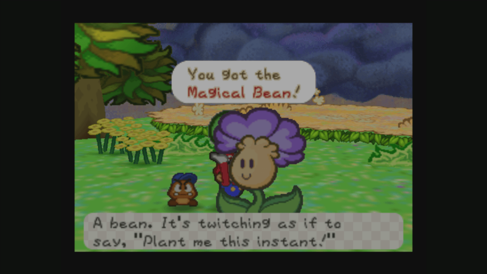 Finding the Magical Bean - Paper Mario Walkthrough - Neoseeker