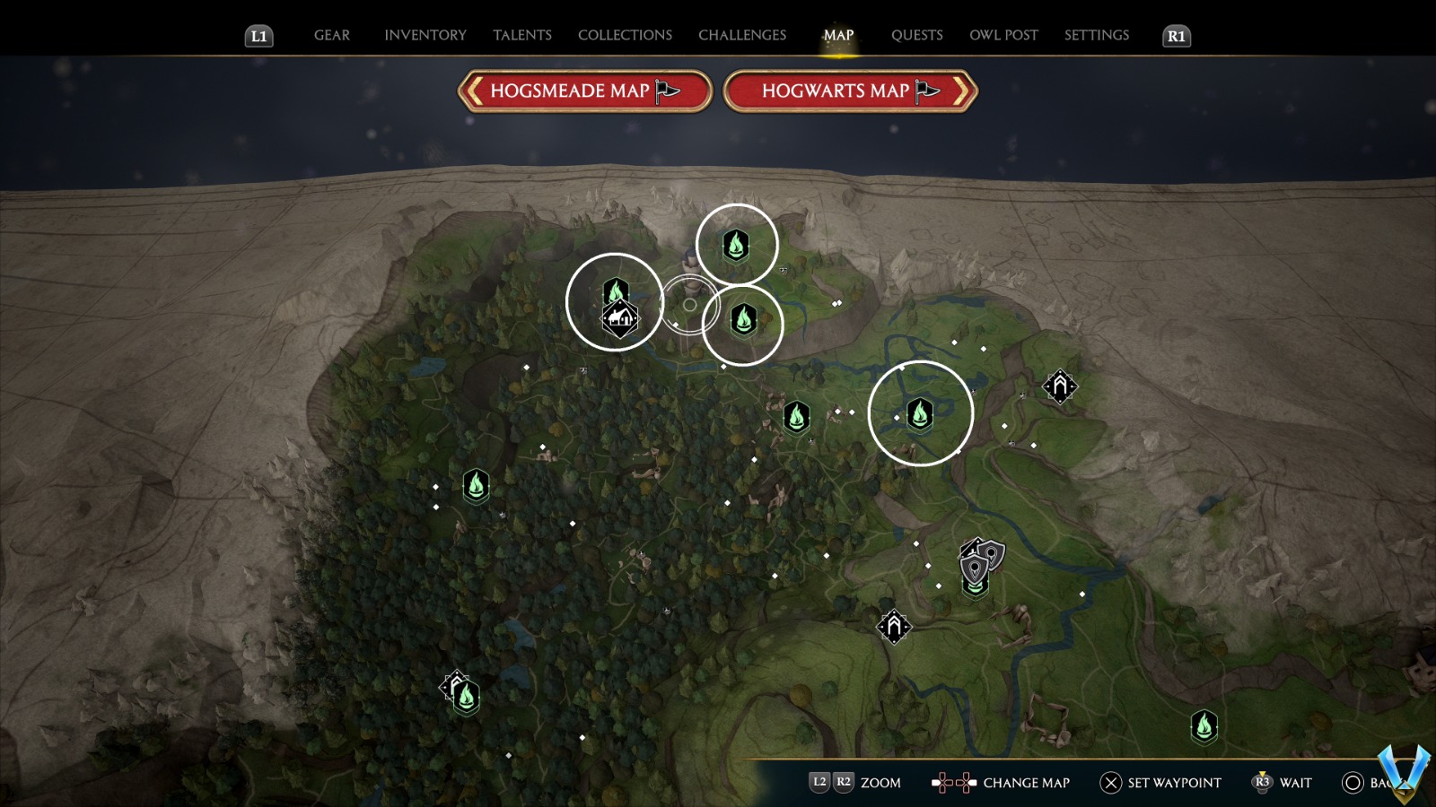 Hogwarts Legacy - All Floo Flames Locations Guide - Neoseeker