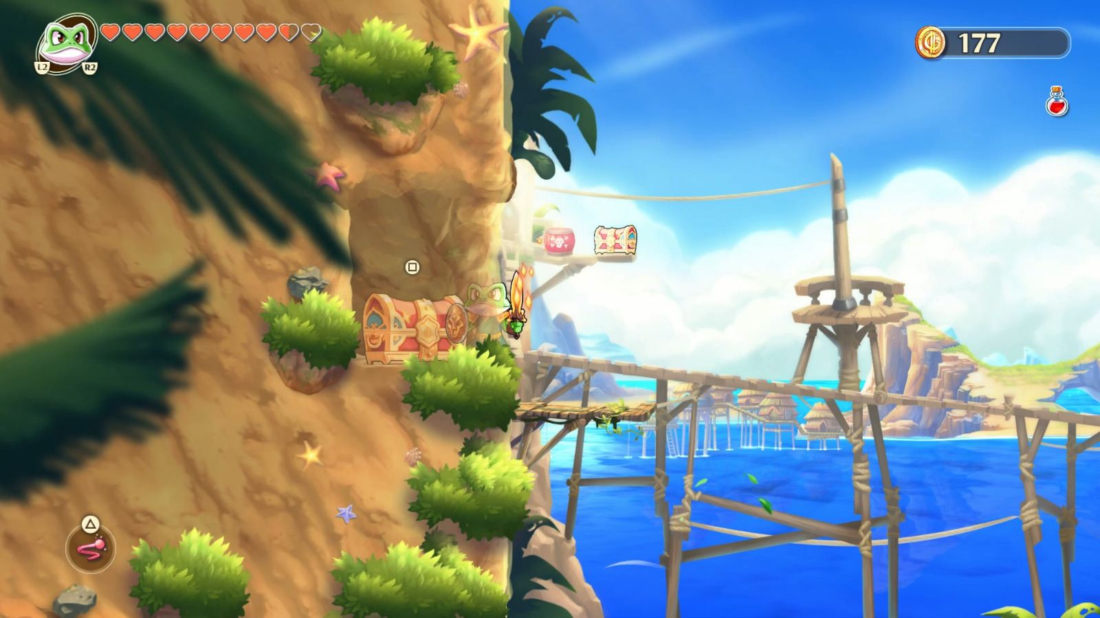 Pirate Shore - Monster Boy and the Cursed Kingdom Walkthrough - Neoseeker