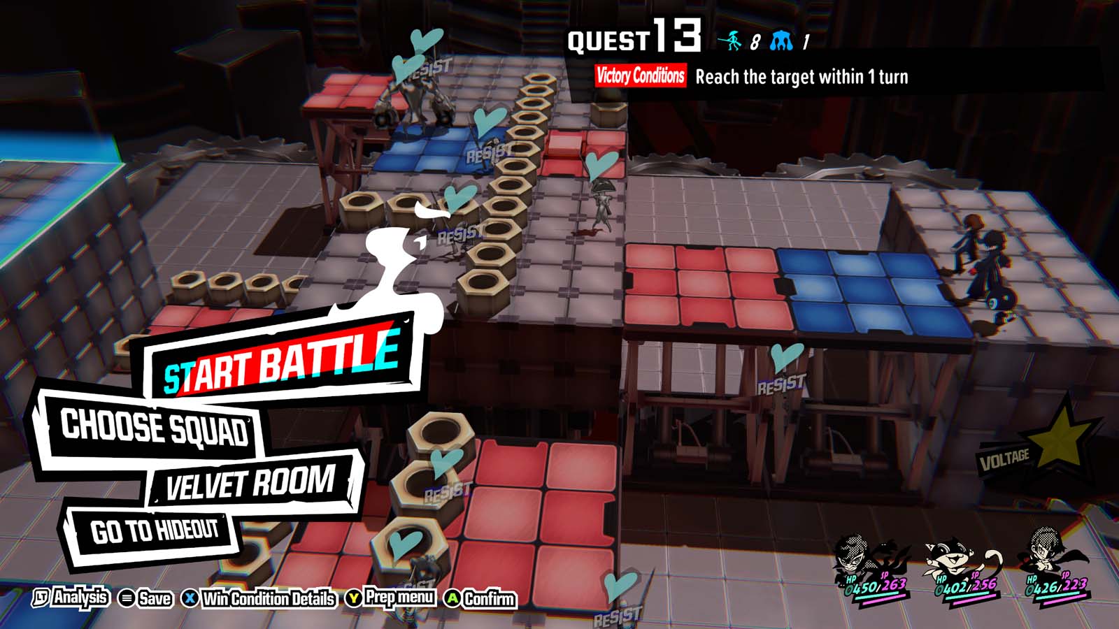 Lavenza's First Trial Quest Guide - Persona 5 Tactica - Neoseeker