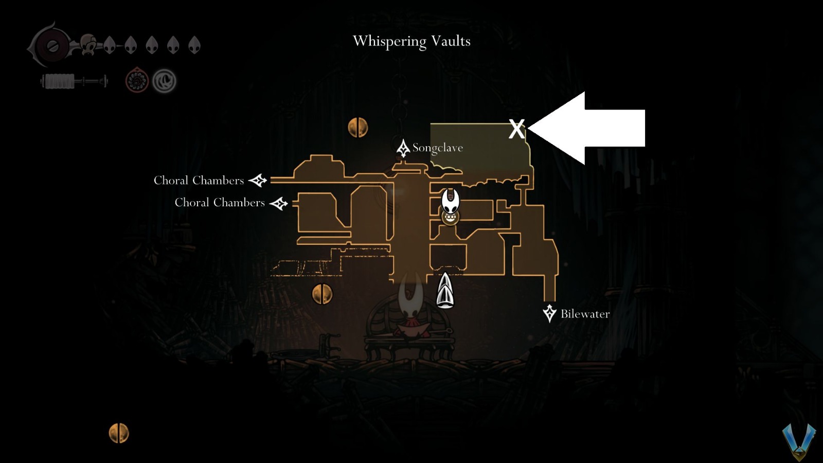 Whispering Vaults - Hollow Knight: Silksong Walkthrough - Neoseeker