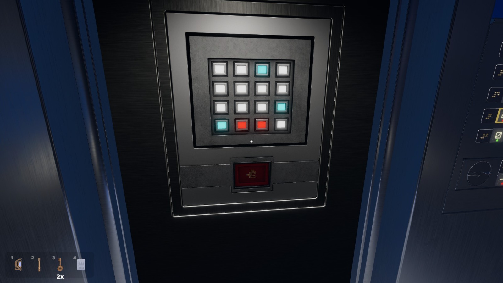 Escape Simulator (2021) -Omega Corporation - The Elevator. Walkthrough - Neoseeker