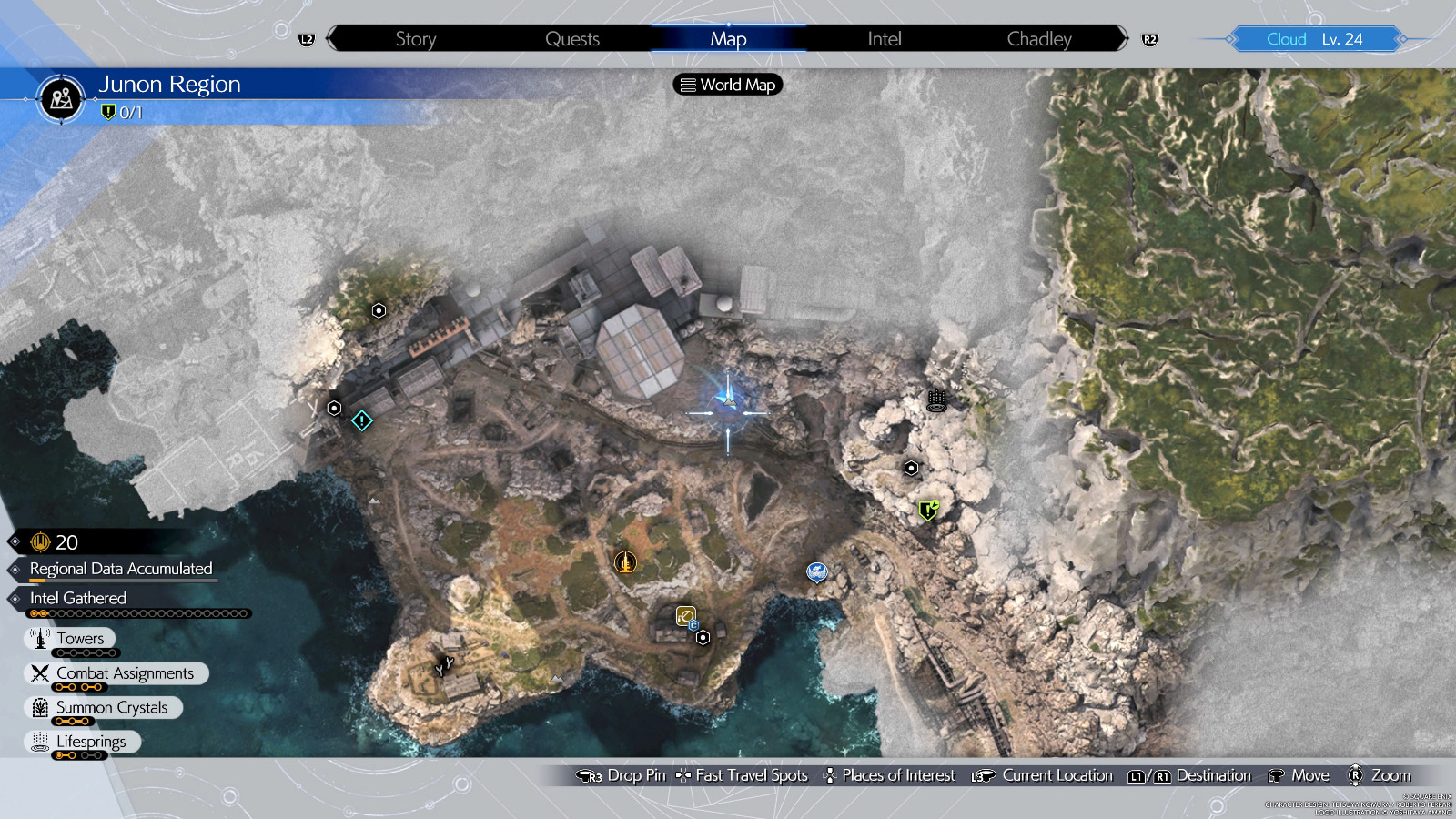Junon Region Treasure Hunt Locations - Final Fantasy VII Rebirth ...