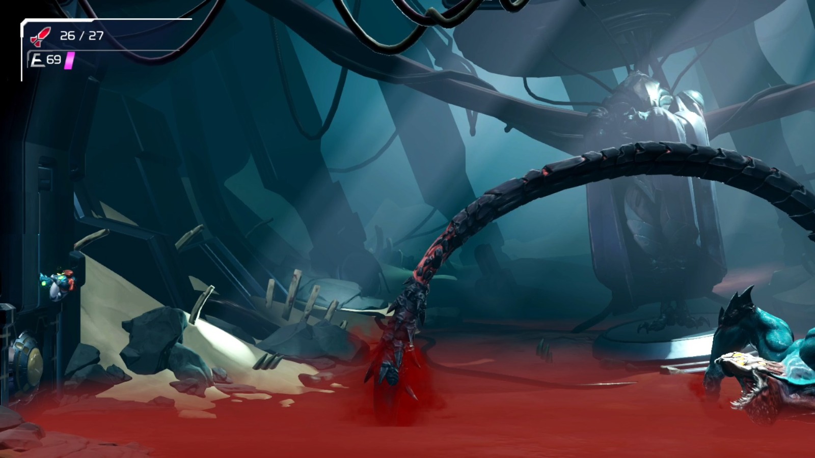 Metroid Dread - Corpius Boss Guide - Neoseeker