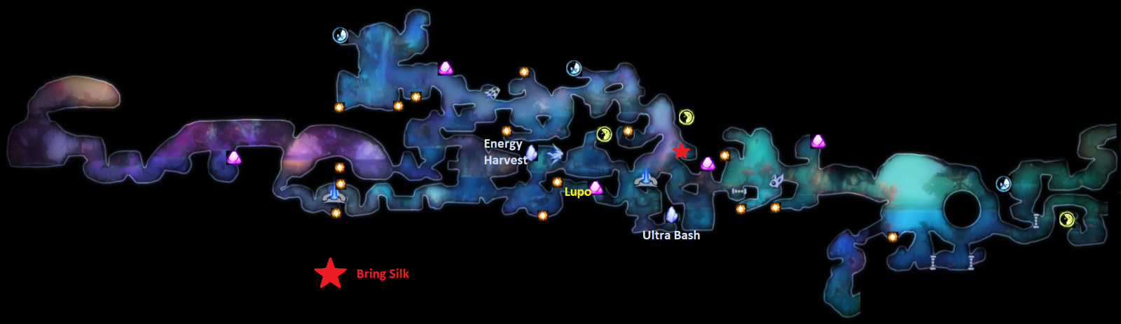 Luma Pools - Ori and the Will of the Wisps Walkthrough - Neoseeker