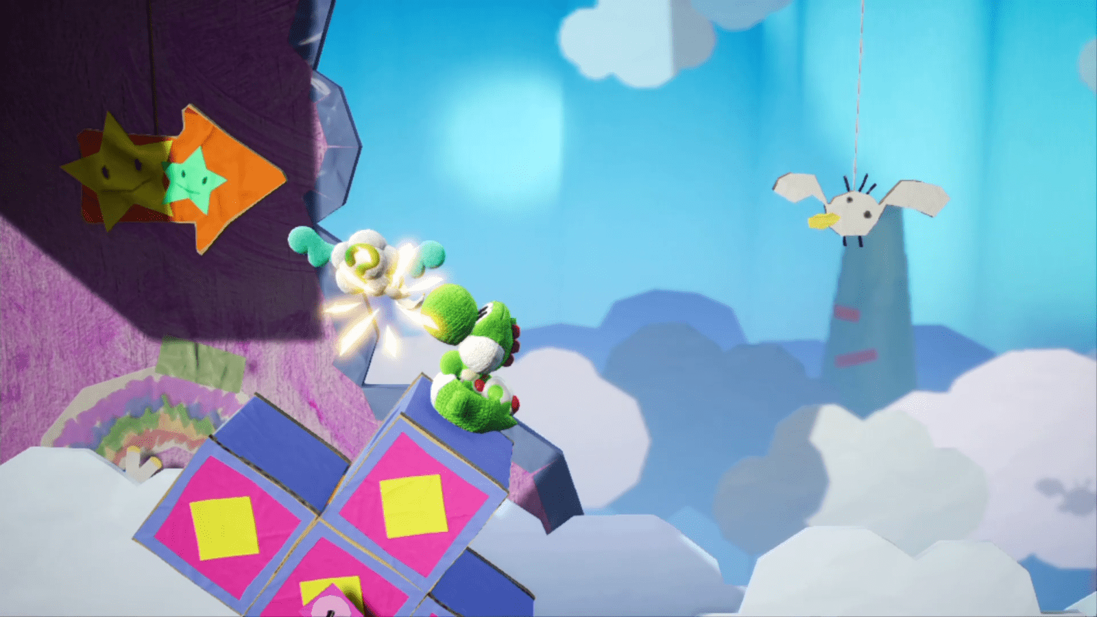 Worlds-Open, Shut! - Yoshi's Crafted World Walkthrough - Neoseeker