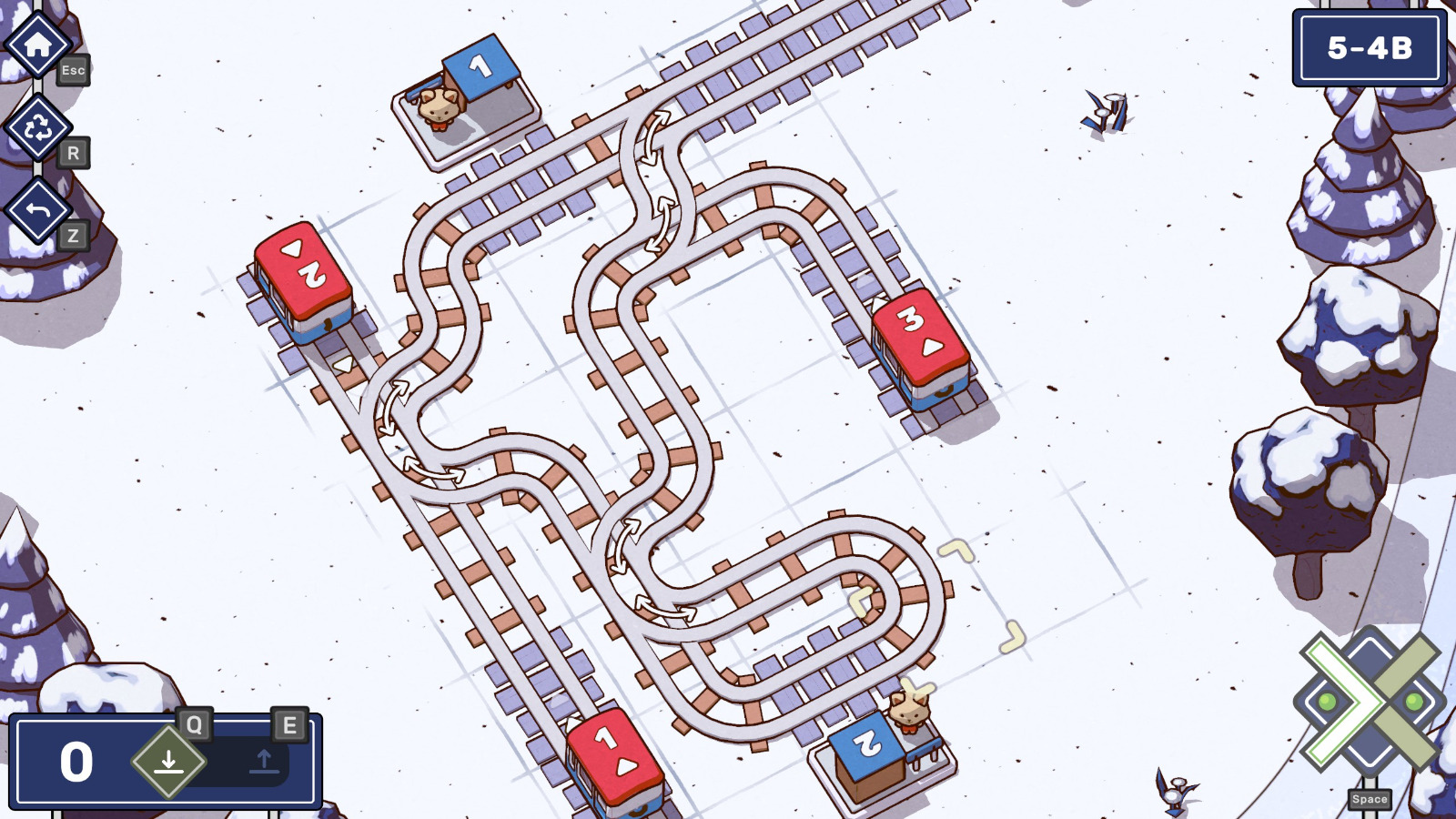 World 5 Puzzle Solutions - Railbound Walkthrough - Neoseeker