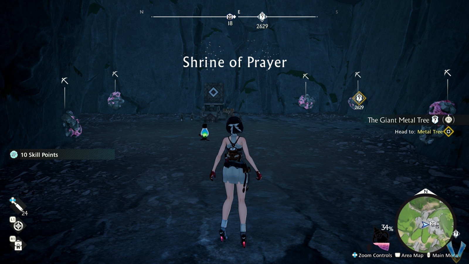 Shrine of Prayer Oblie Plateau - South - Atelier Yumia: The Alchemist ...