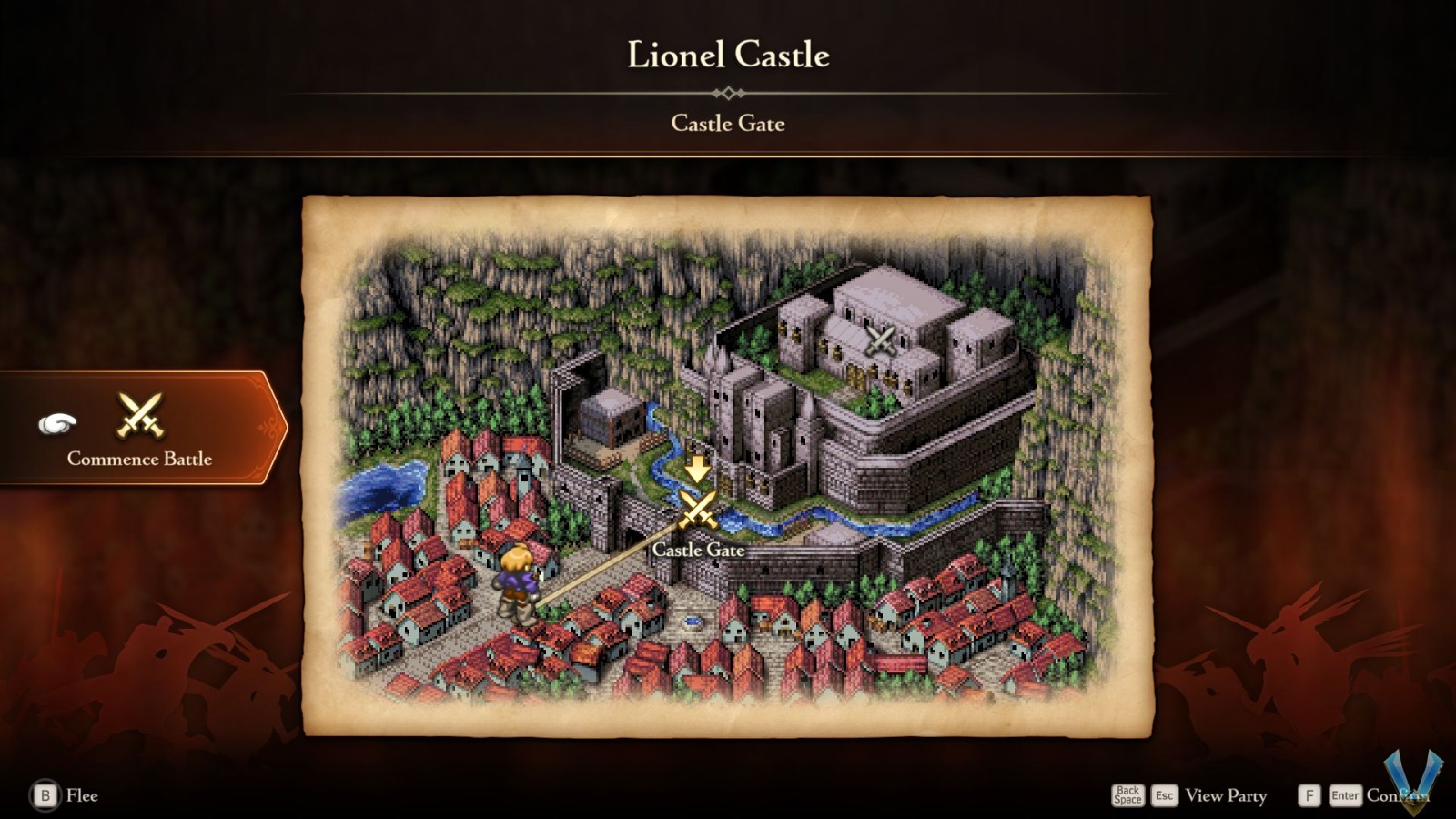 Lionel Castle - Castle Keep - Final Fantasy Tactics - The Ivalice ...