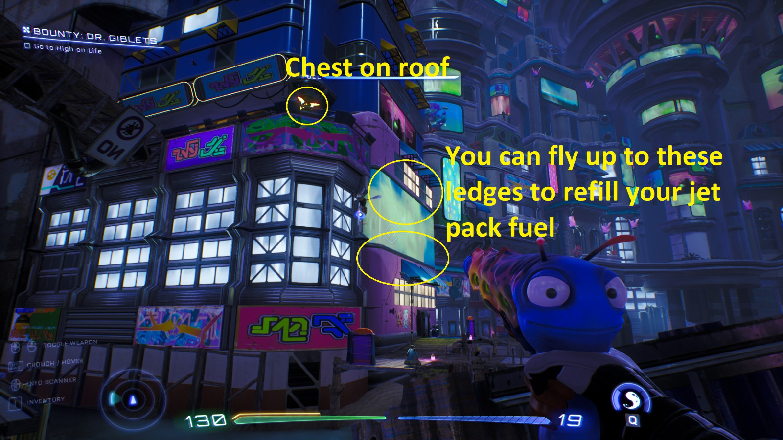 The Slums Luglox Chest Locations - High On Life Walkthrough - Neoseeker