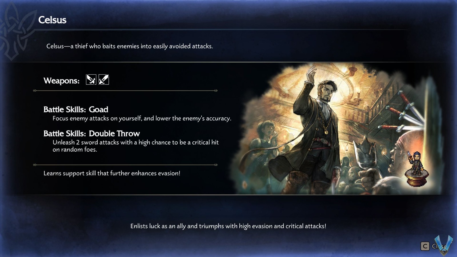 An Encounter with Celsus - OCTOPATH TRAVELER 0 Walkthrough - Neoseeker