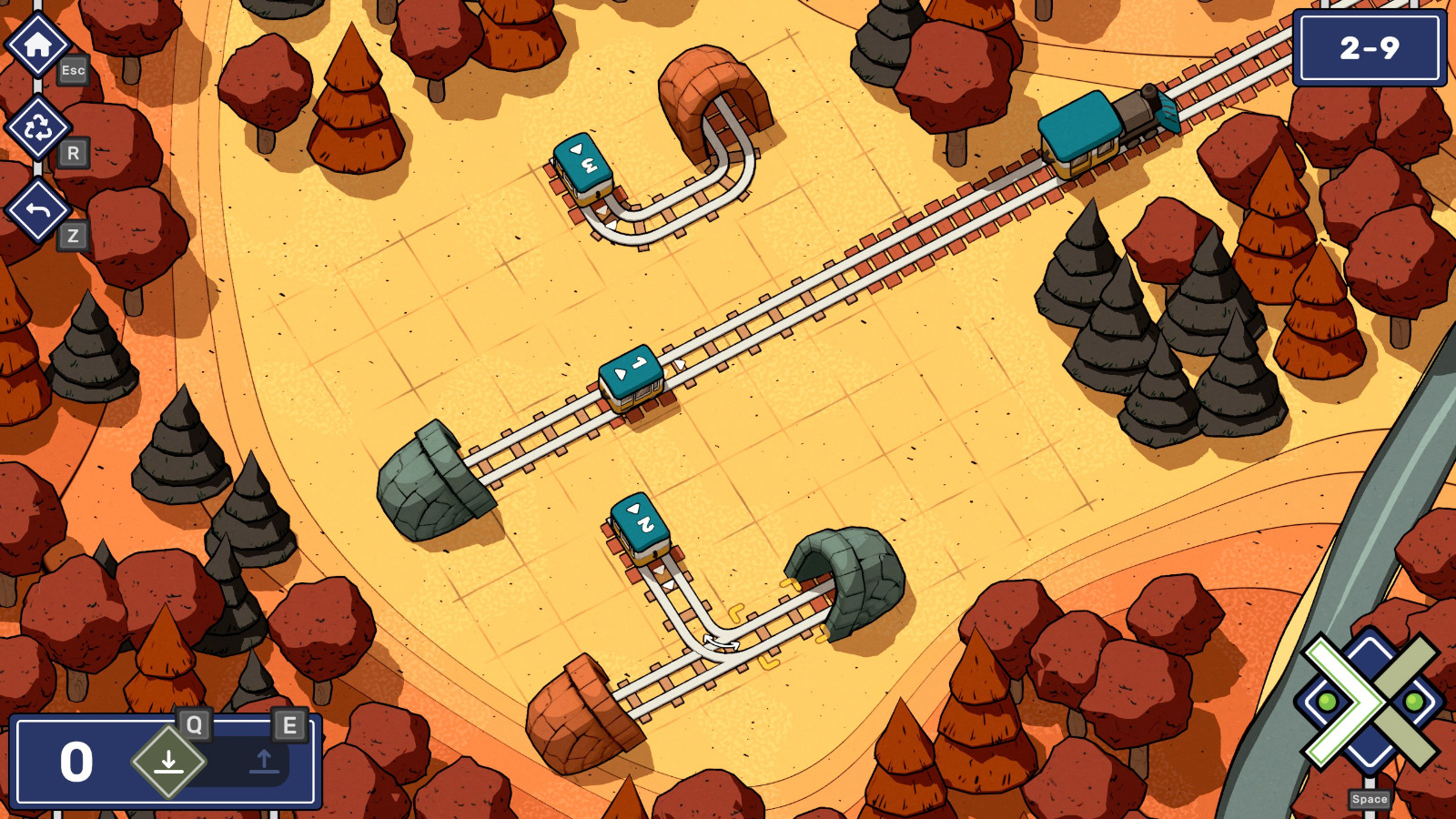 World 2 Puzzle Solutions - Railbound Walkthrough - Neoseeker