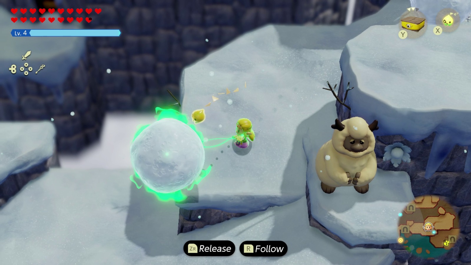 Side Quest: Snowball Magic - The Legend of Zelda: Echoes of Wisdom ...