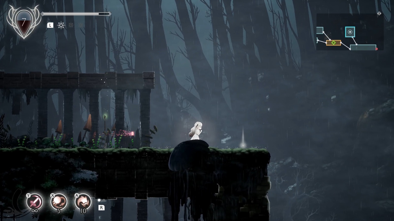 ENDER LILIES: Quietus of the Knights - Witch's Thicket Walkthrough ...