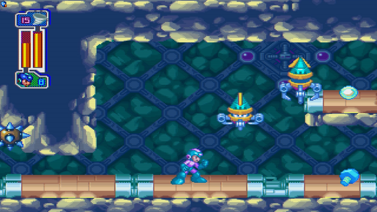 Aqua Man (B) - Mega Man Legacy Collection 2 Walkthrough - Neoseeker