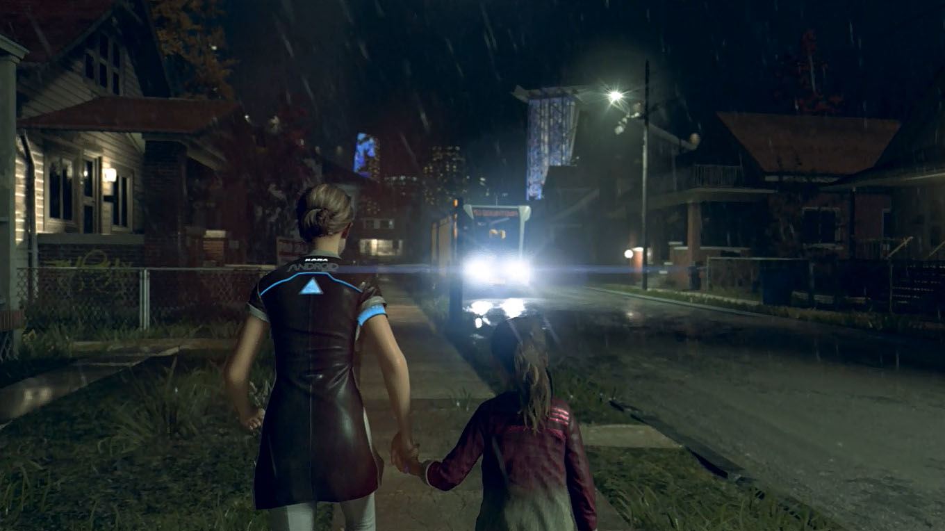 Walkthrough: Stormy Night - Detroit: Become Human - Neoseeker