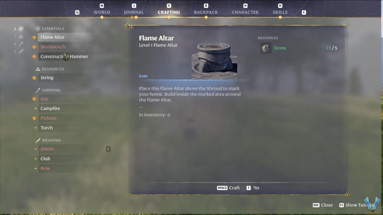 Enshrouded - Claim A Spot For Your Base Walkthrough - Neoseeker