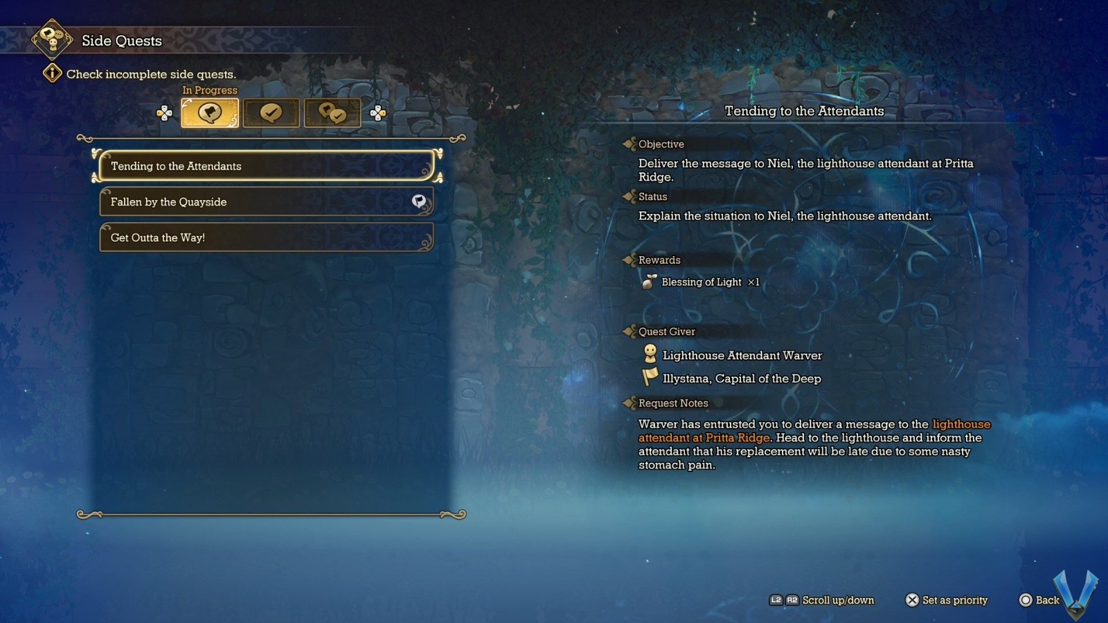 Tending to the Attendants - Visions of Mana Walkthrough - Neoseeker