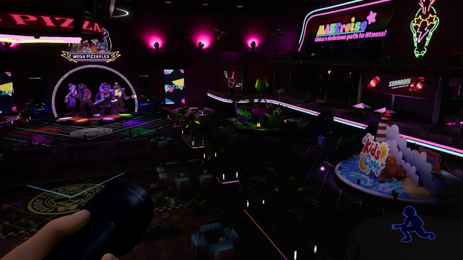 The Map - Five Nights at Freddy's: Security Breach Walkthrough - Neoseeker