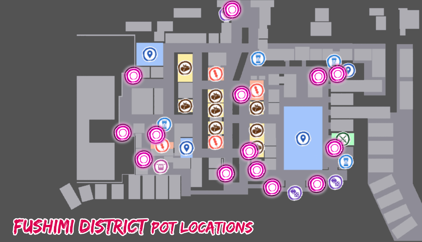 Pot Locations Guide - Like a Dragon: Ishin! - Neoseeker