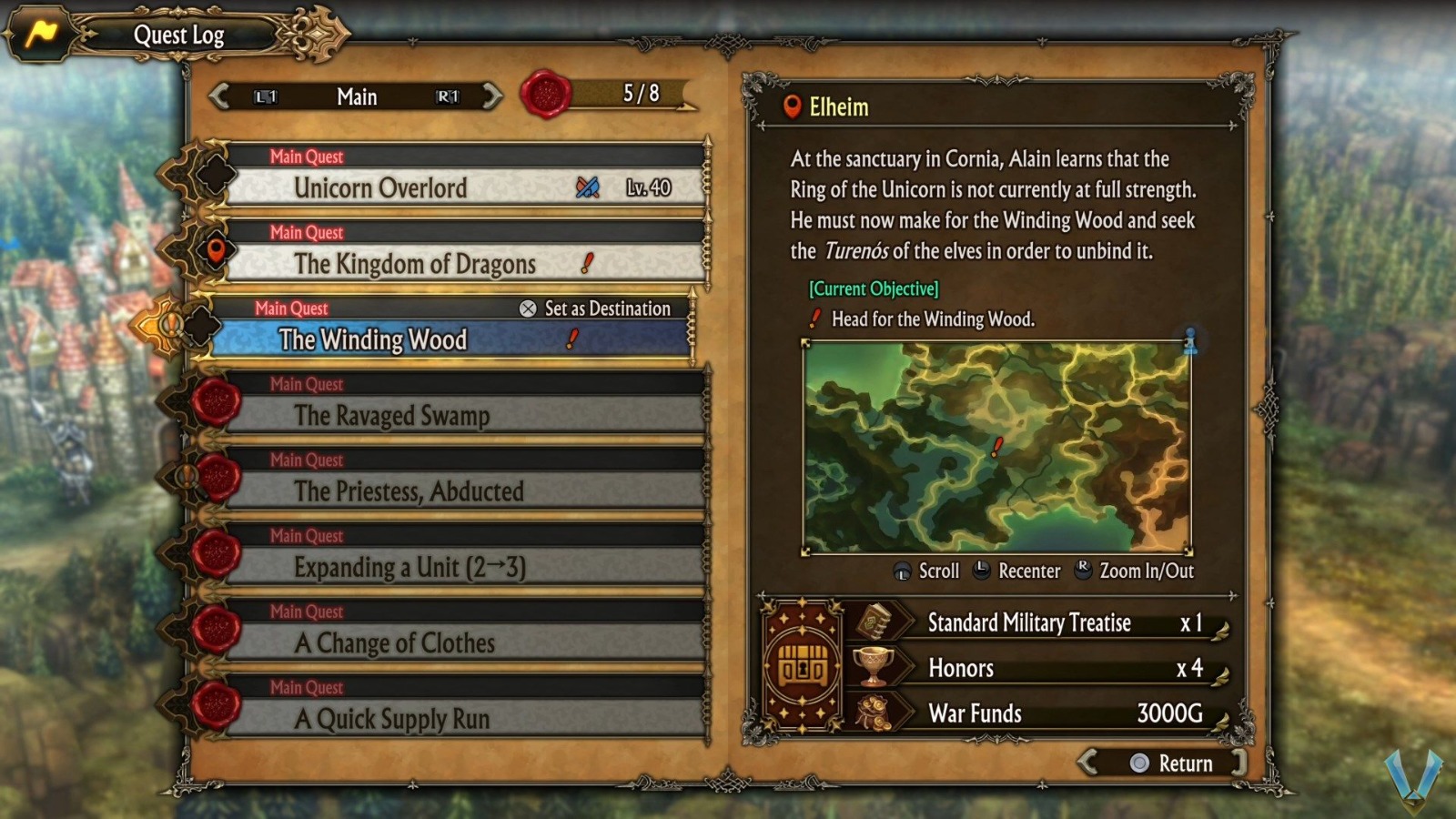 Unicorn Overlord - The Winding Wood Walkthrough - Neoseeker