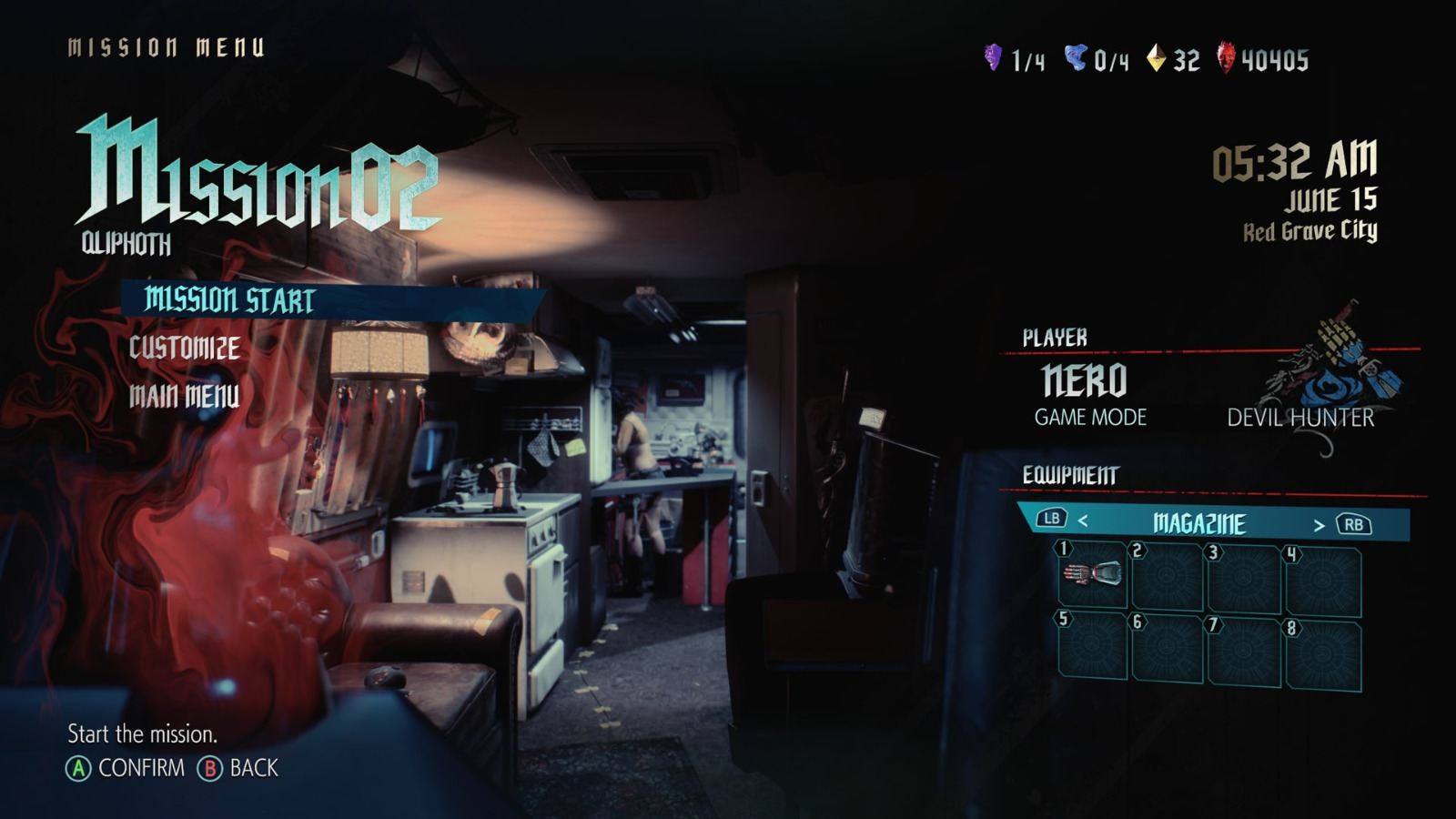 Mission 02 - Qliphoth Guide - Devil May Cry 5 - Neoseeker