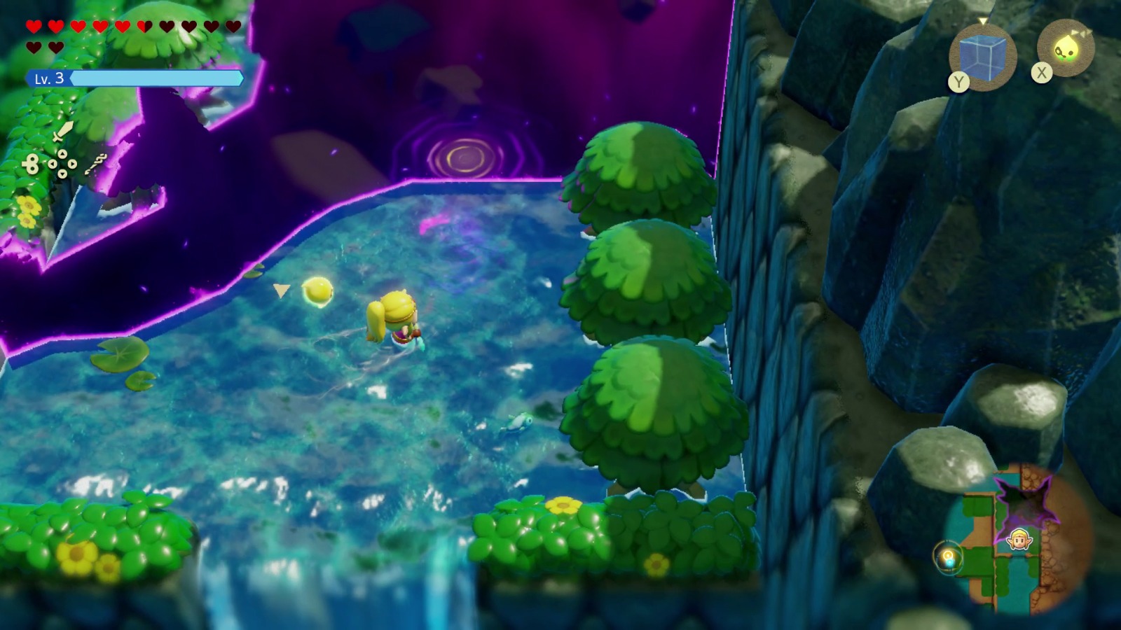 Optional Rift: Stilled Eastern Zora River - The Legend of Zelda: Echoes ...