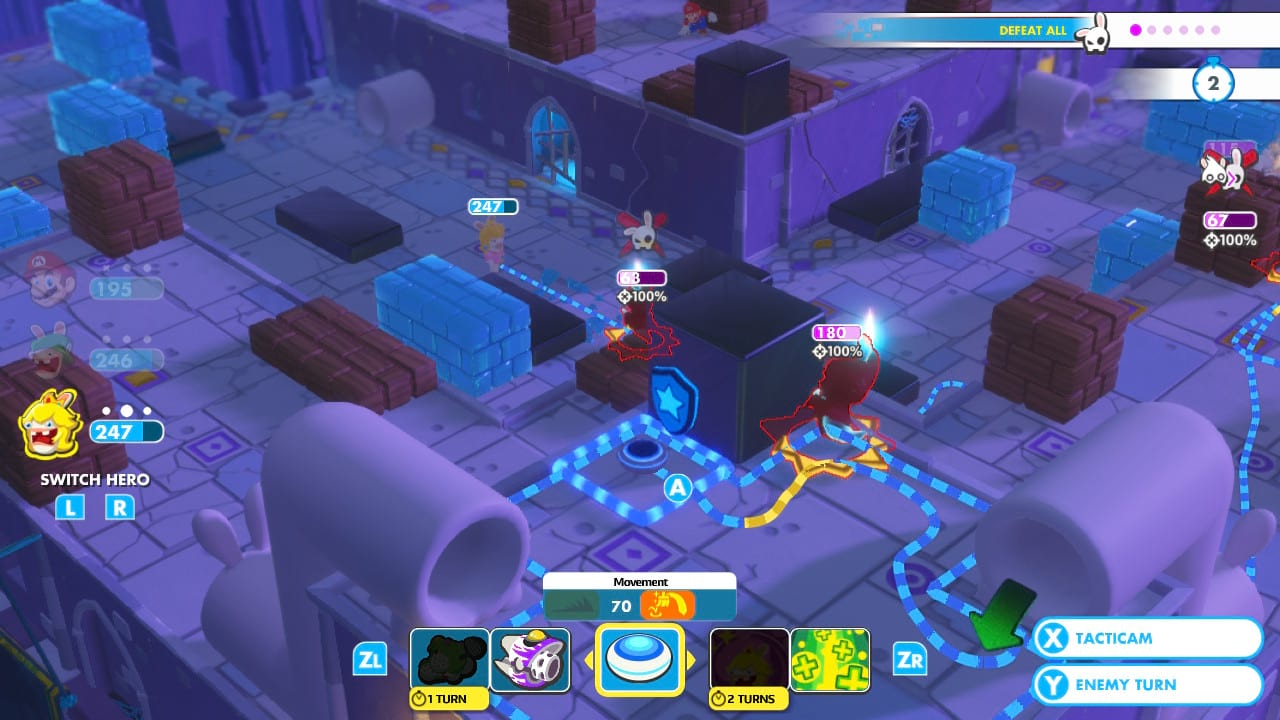 World 3-2: Peek-A-Boo! - Mario + Rabbids Kingdom Battle Walkthrough ...