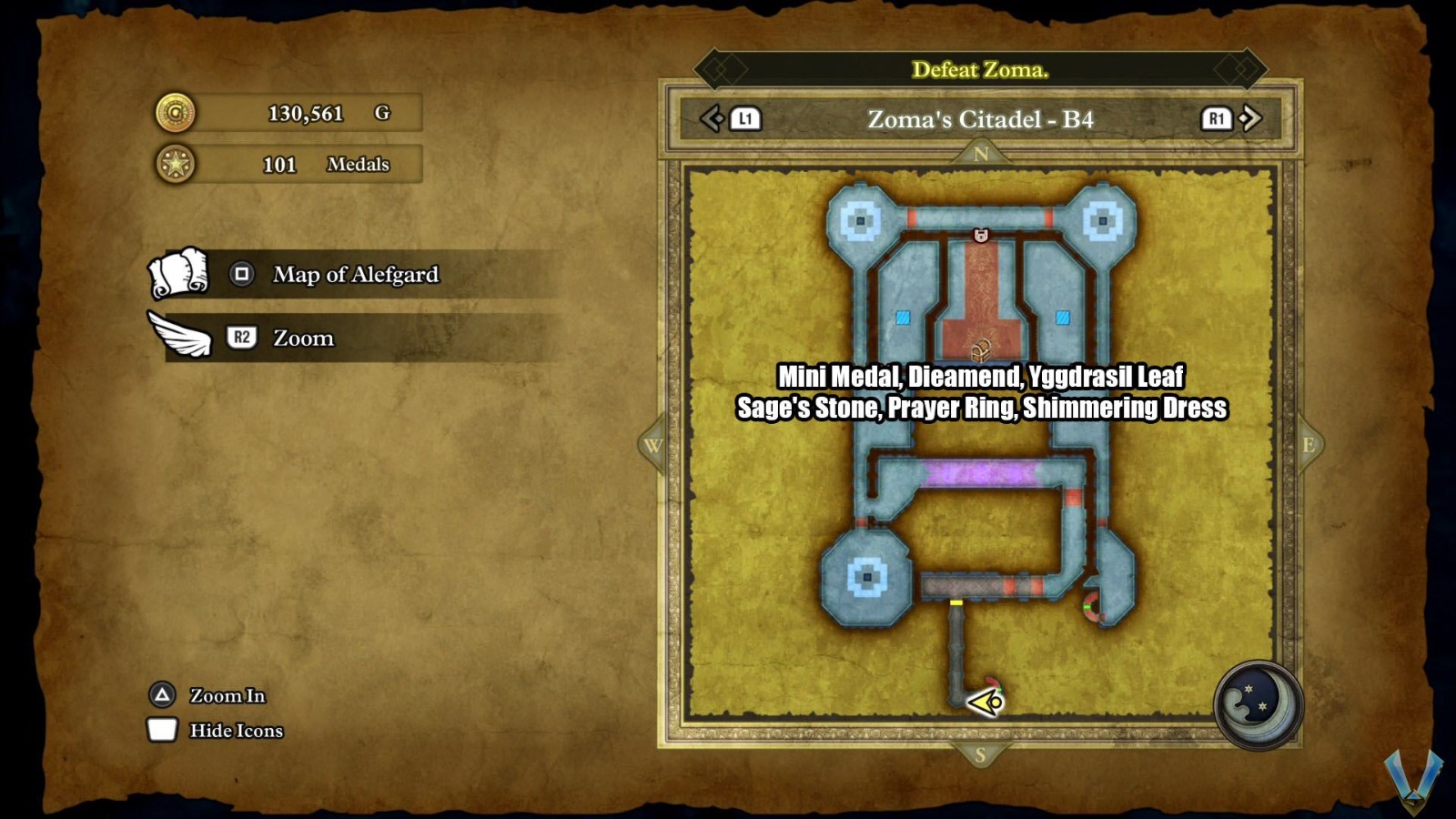 Zoma's Citadel - Dragon Quest III HD-2D Remake Walkthrough - Neoseeker