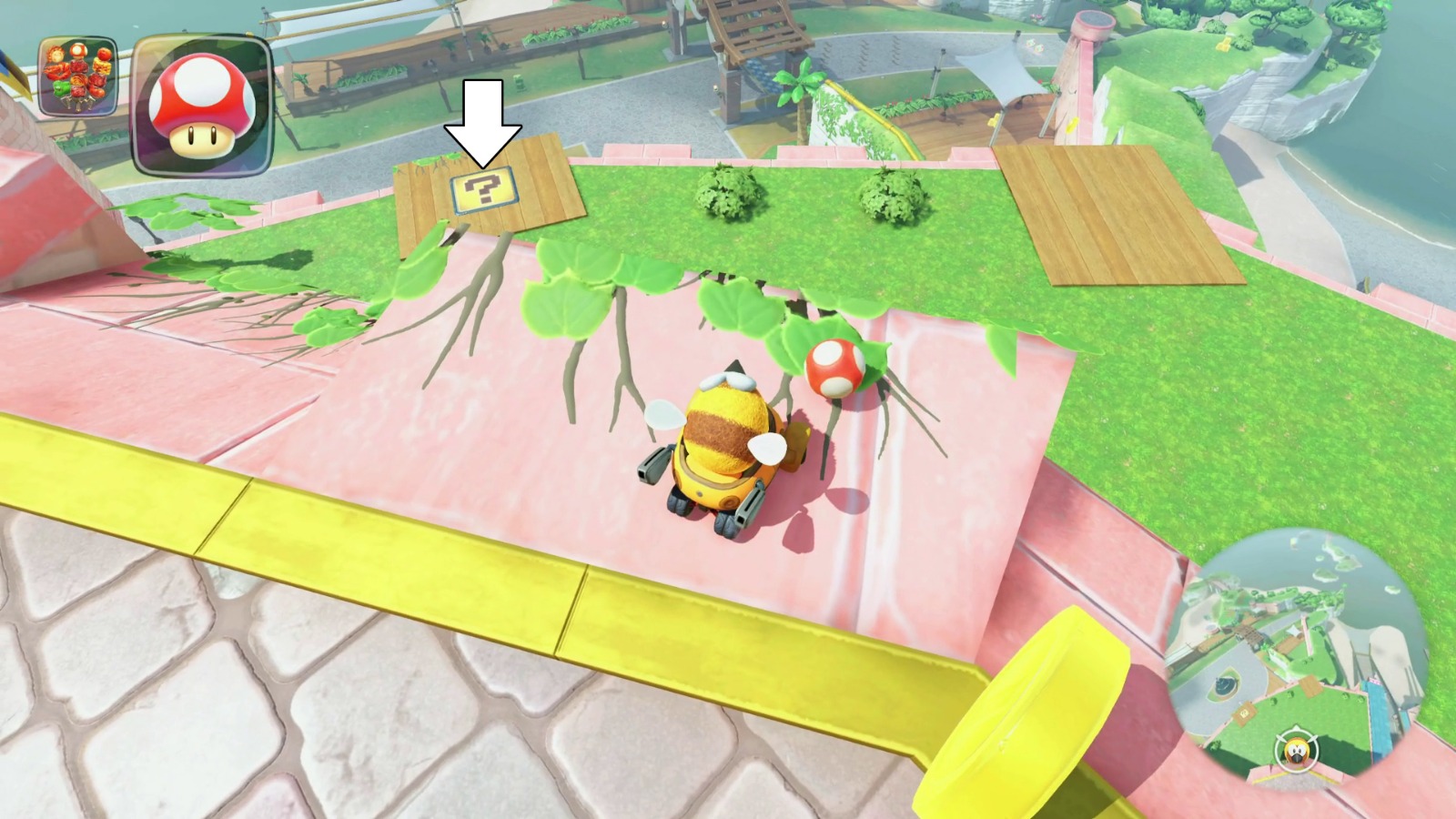 Peach Beach Hidden ? Panel Locations - Mario Kart World Walkthrough ...