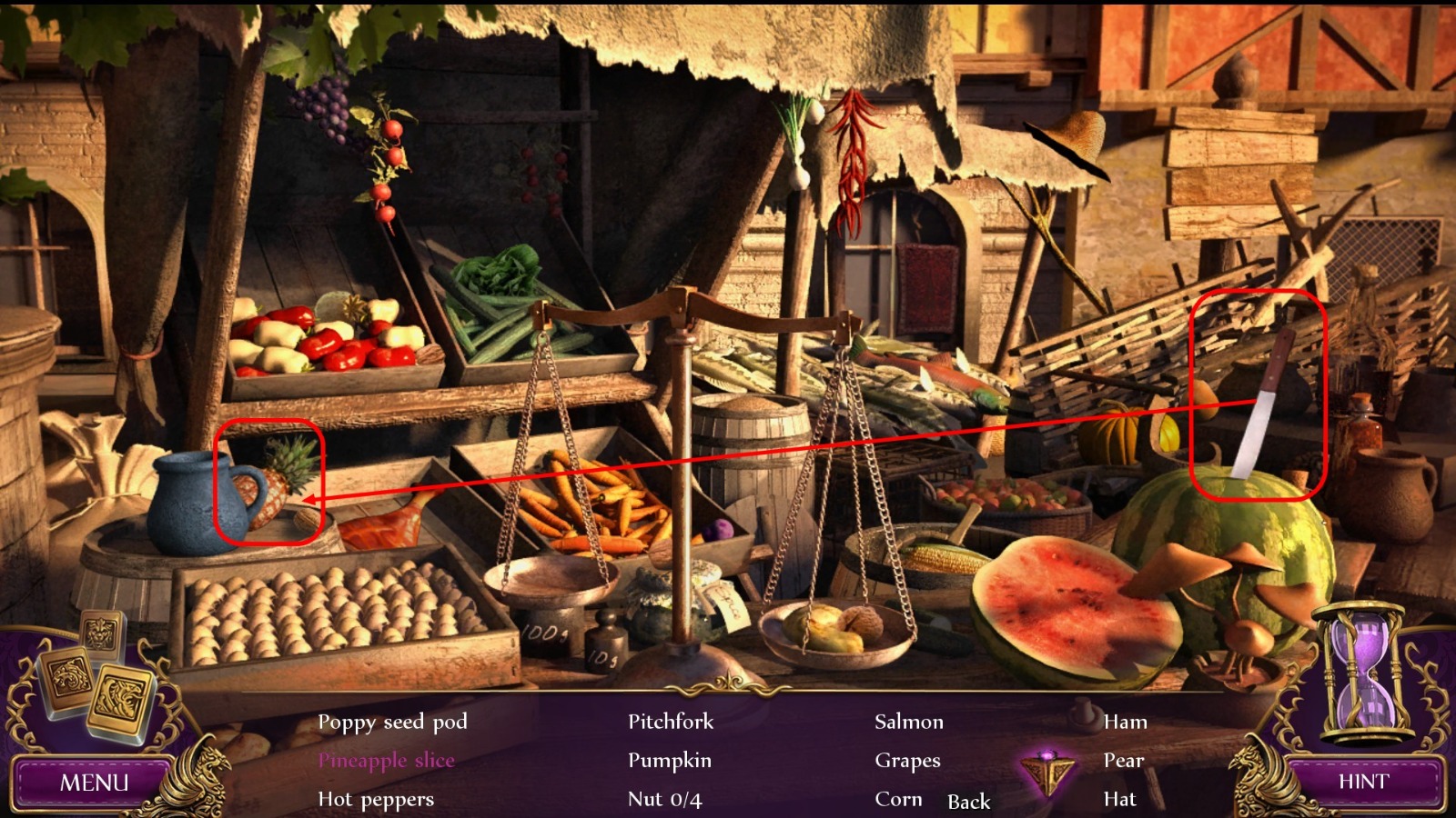 Hidden Objects Scenes (main) - The Secret Order 2: Masked Intent ...