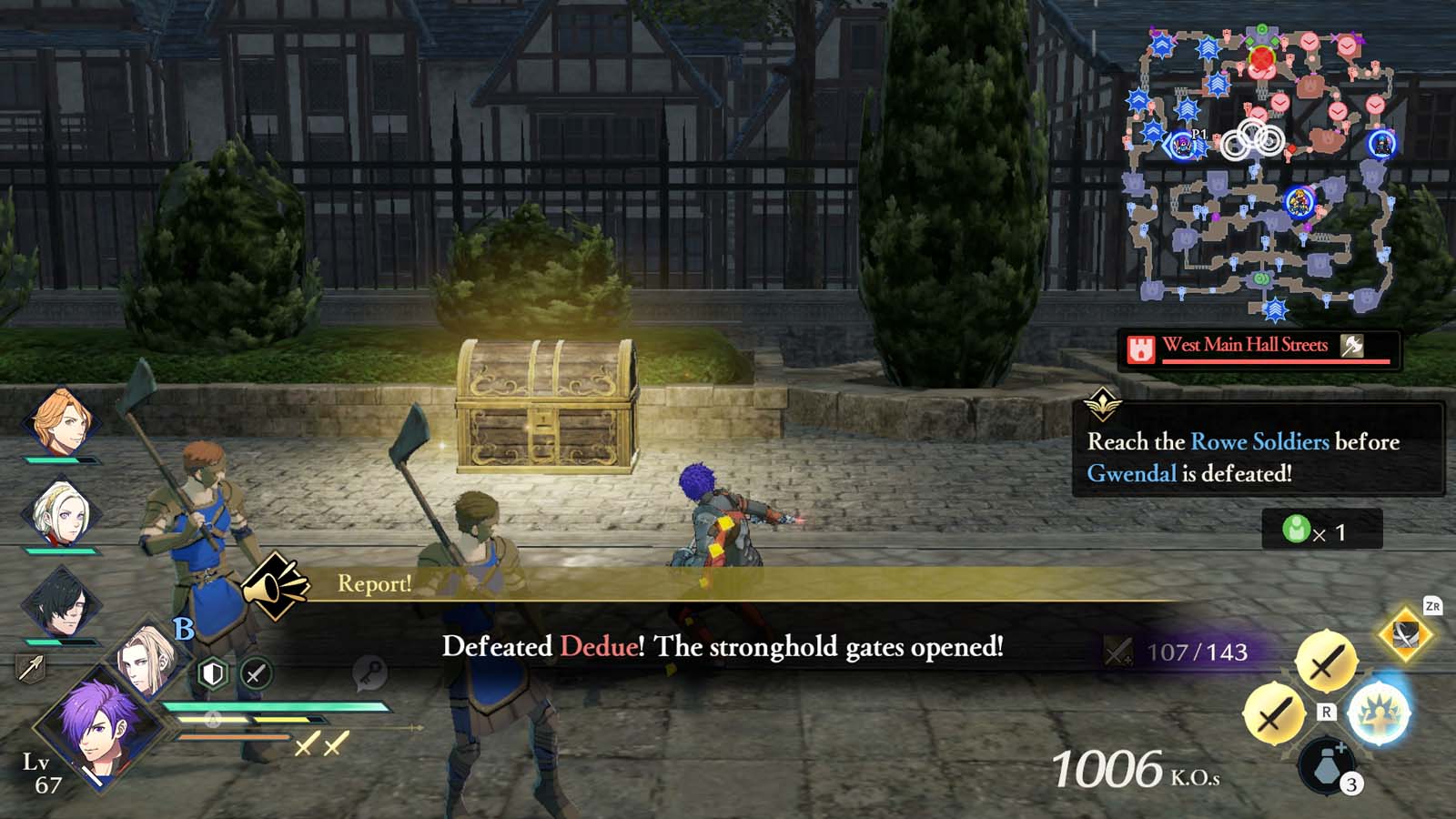 Chapter 8 The Defense of the Silver Maiden Guide - Fire Emblem Warriors ...