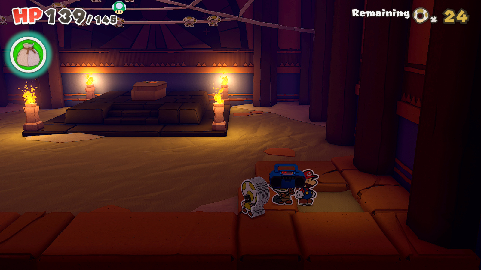 Paper Mario: Origami King - Temple of Shrooms Walkthrough - Paper Mario ...