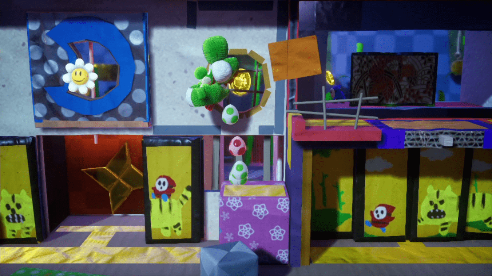 Worlds-Deceptive Doors - Yoshi's Crafted World Walkthrough - Neoseeker