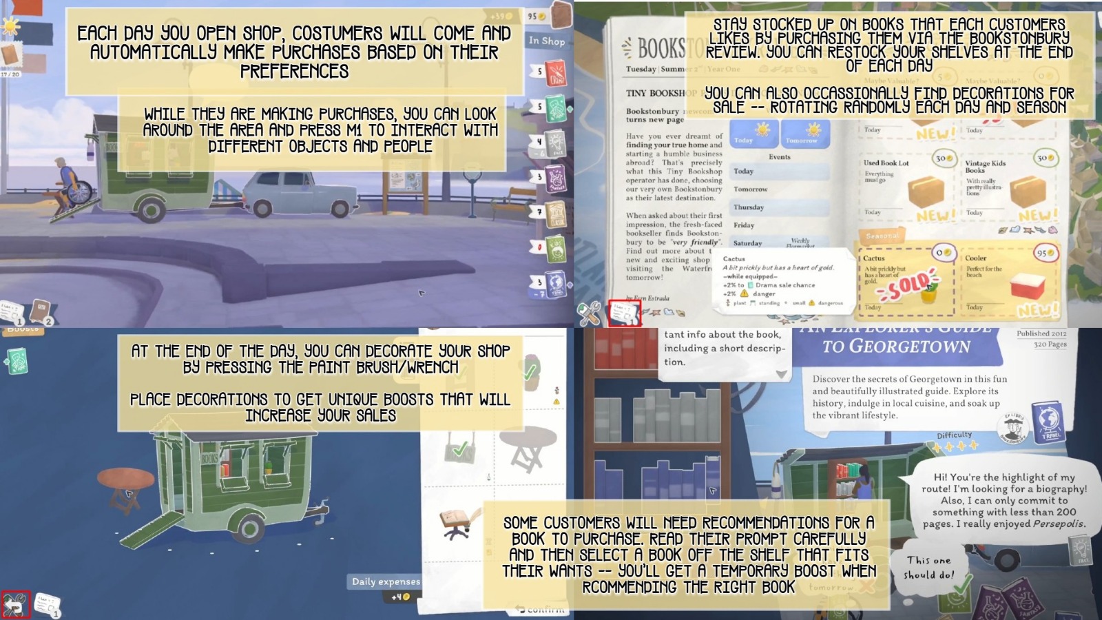 Tiny Bookshop Walkthrough and Guide - Neoseeker