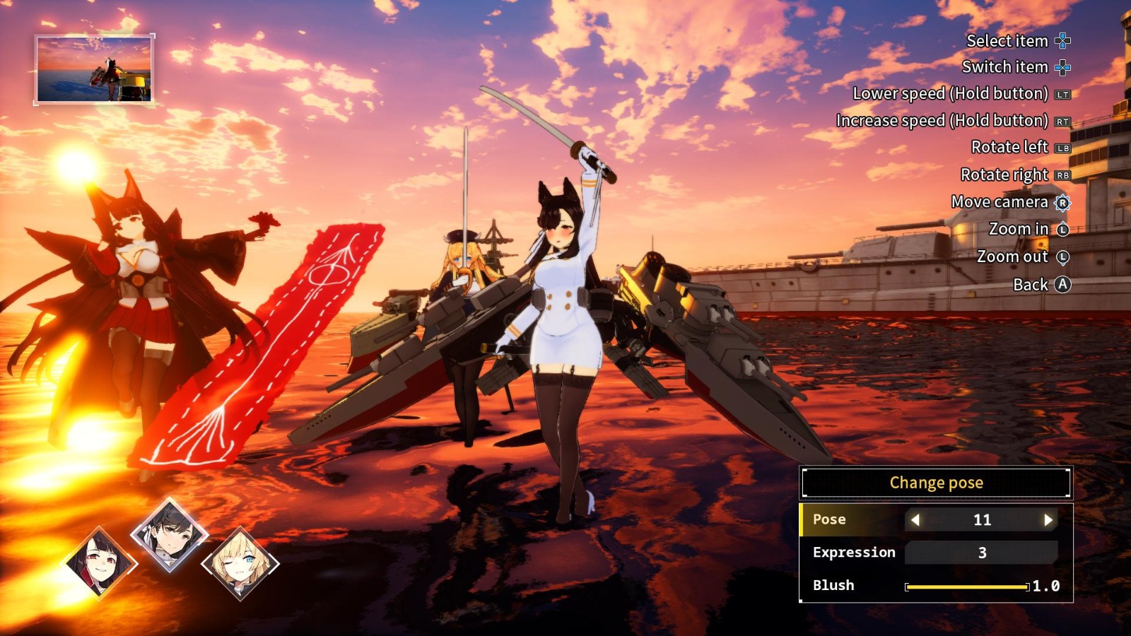 Main Menu - Azur Lane Crosswave Walkthrough - Neoseeker