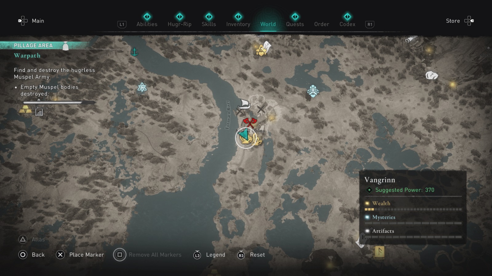 Dawn of Ragnarök - Vangrinn Silica and Ingot Locations - Assassin's ...