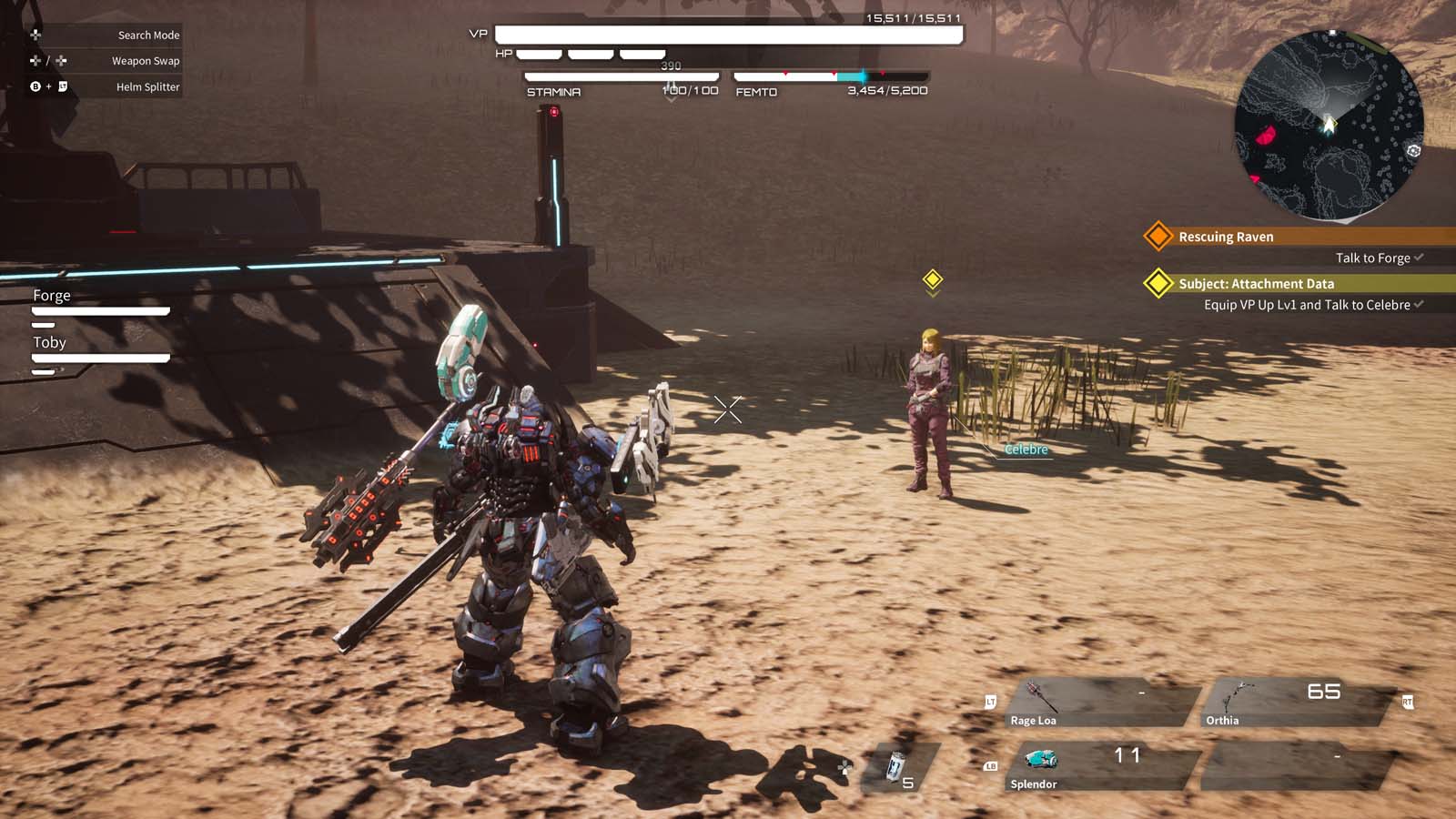 Attachment Data Guide - Daemon X Machina: Titanic Scion - Neoseeker